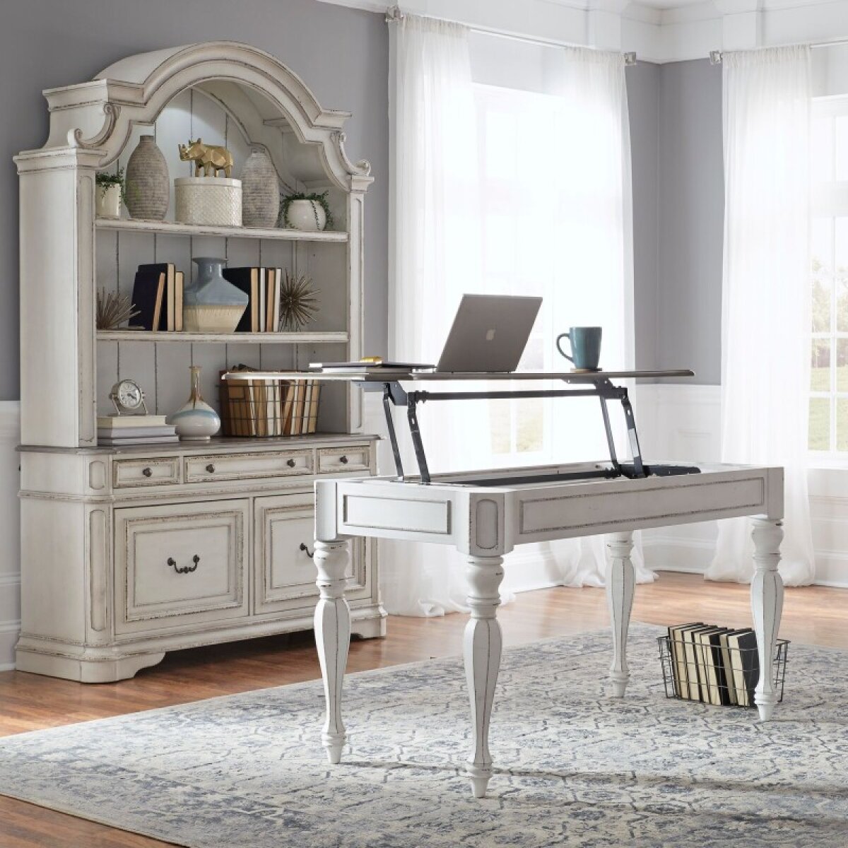 Magnolia Manor Lift Top Writing Desk - Room to Room Furniture - Tupelo ...