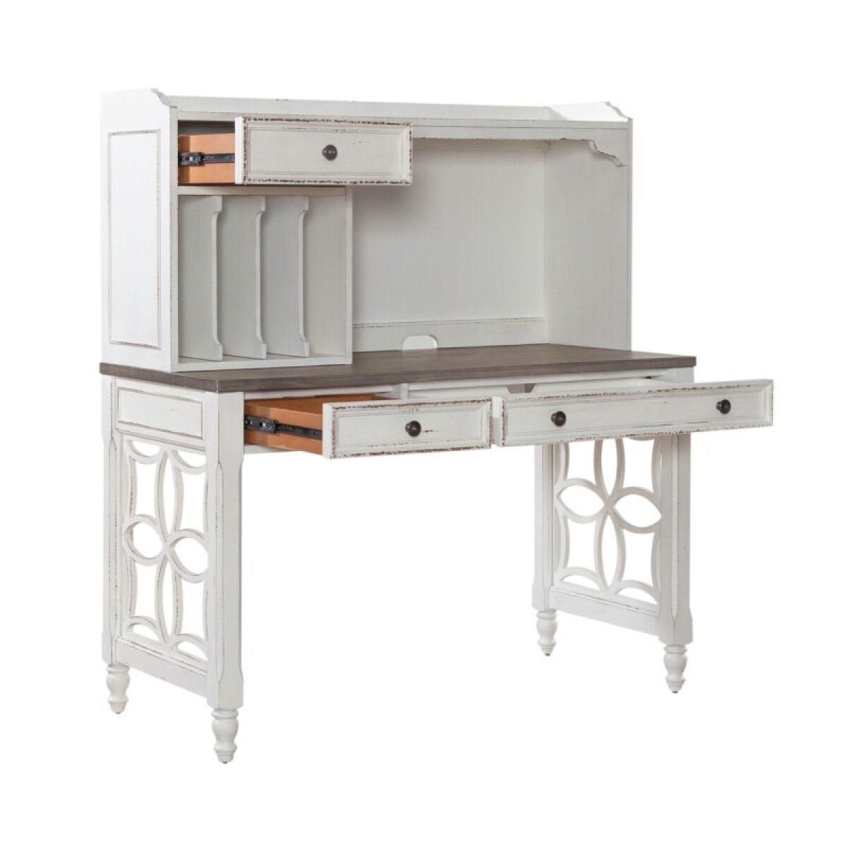 Magnolia Manor L Shaped Desk Set - Room to Room Furniture - Tupelo, MS ...